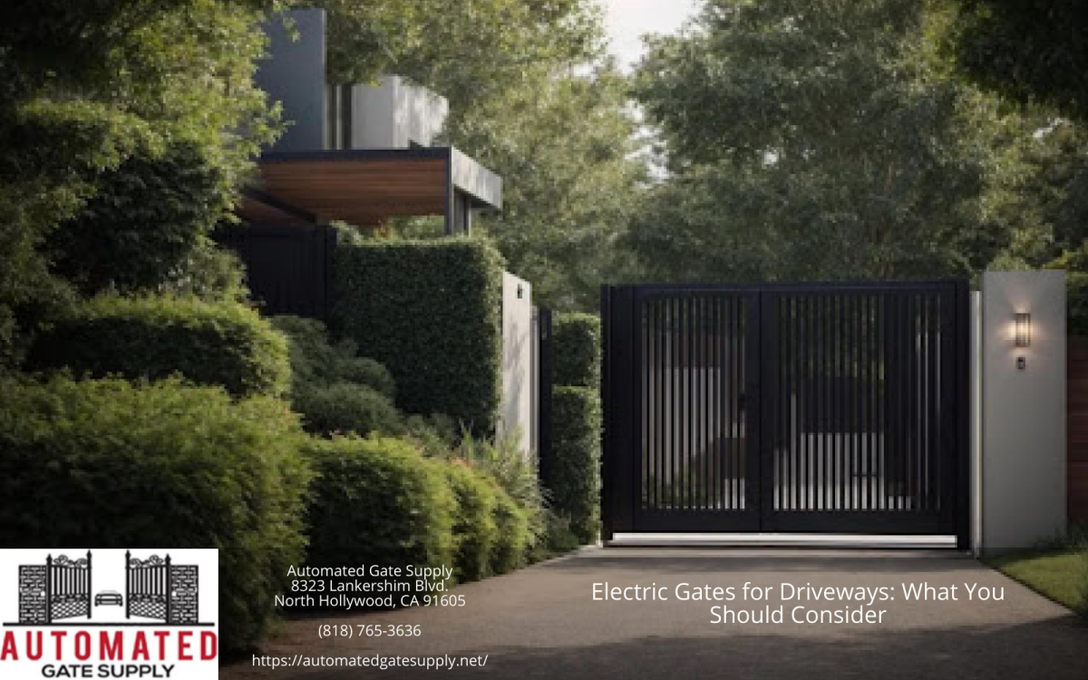 Electric Gates for Driveways: What You Should Consider